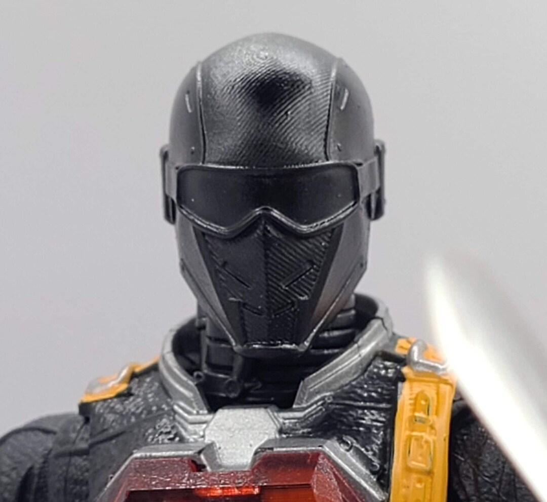 Snake Eyes Commando Head Classified Compatible 1:12 Scale - Etsy