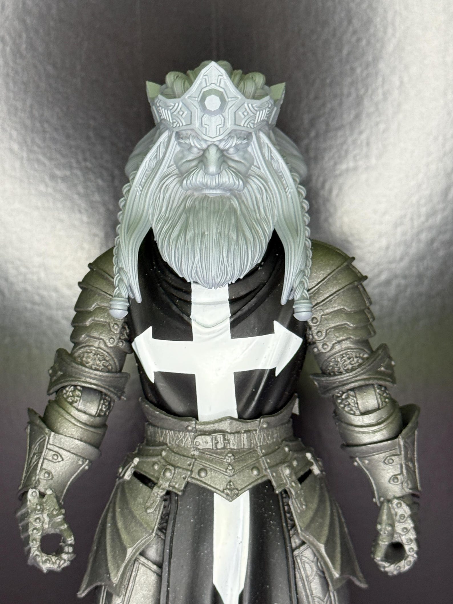 King Dorgar Ravenforge, Dwarf Head - Scaled for Mythic Legions 1.0 and ...