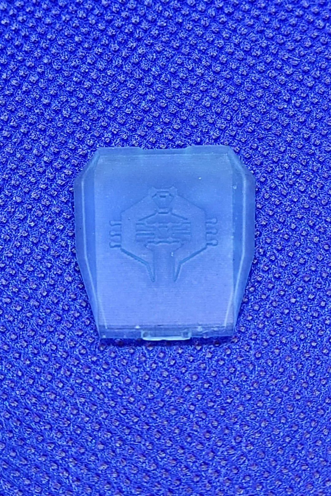 Pack of 3 Classified BAT SYMBOL Transparent BLUE Replacement Chest ...