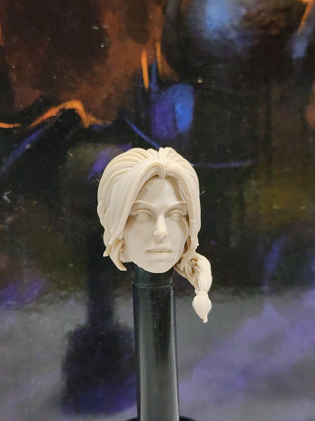 Bee the Braided Human Female Head - Scaled for Mythic Legions 1.0 - Etsy