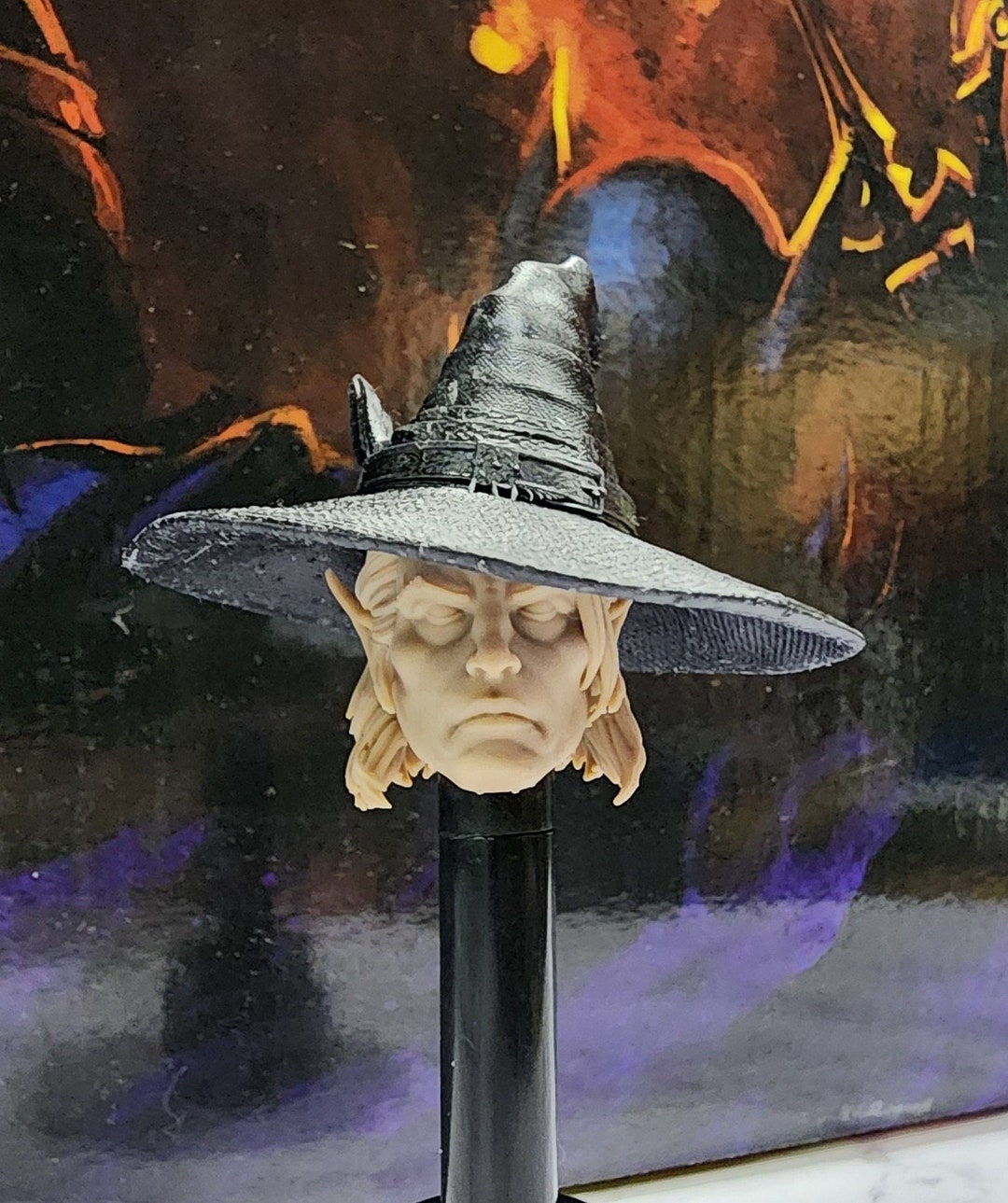 Elven Wizard Head - Scaled for Mythic Legions 1.0 and 1/10 Scale ...