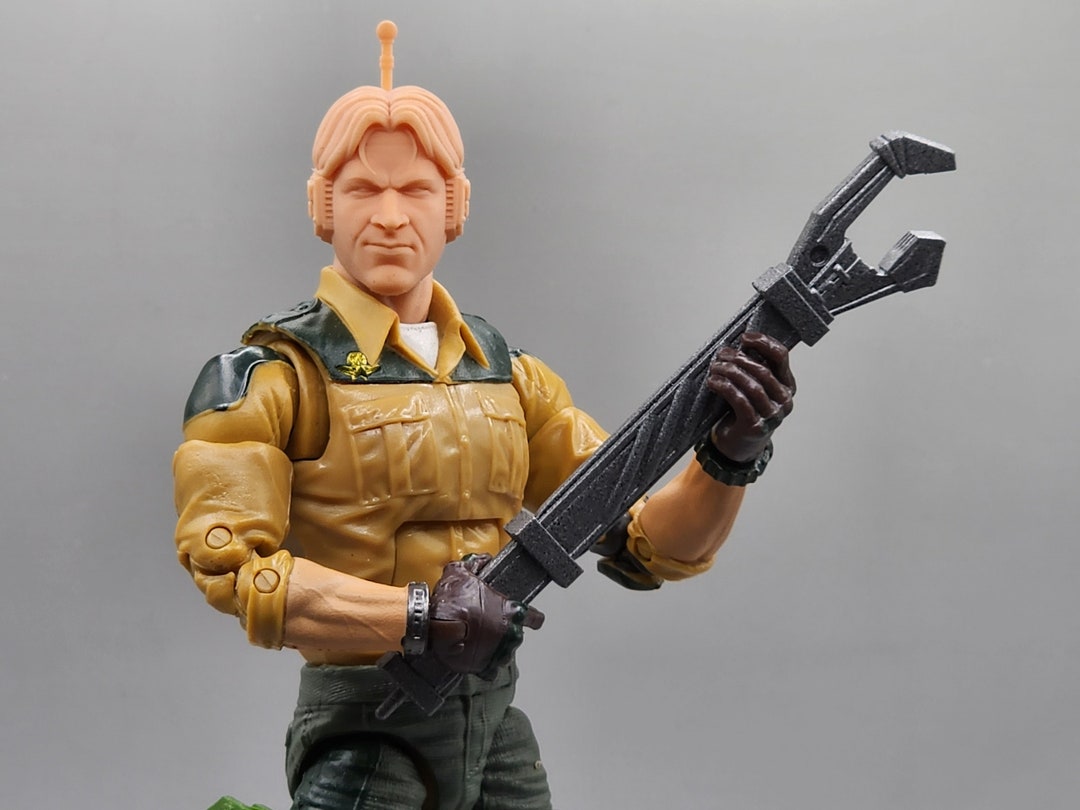 Codename: Psyche-out Head - 1/12 Scale GI Joe - Etsy