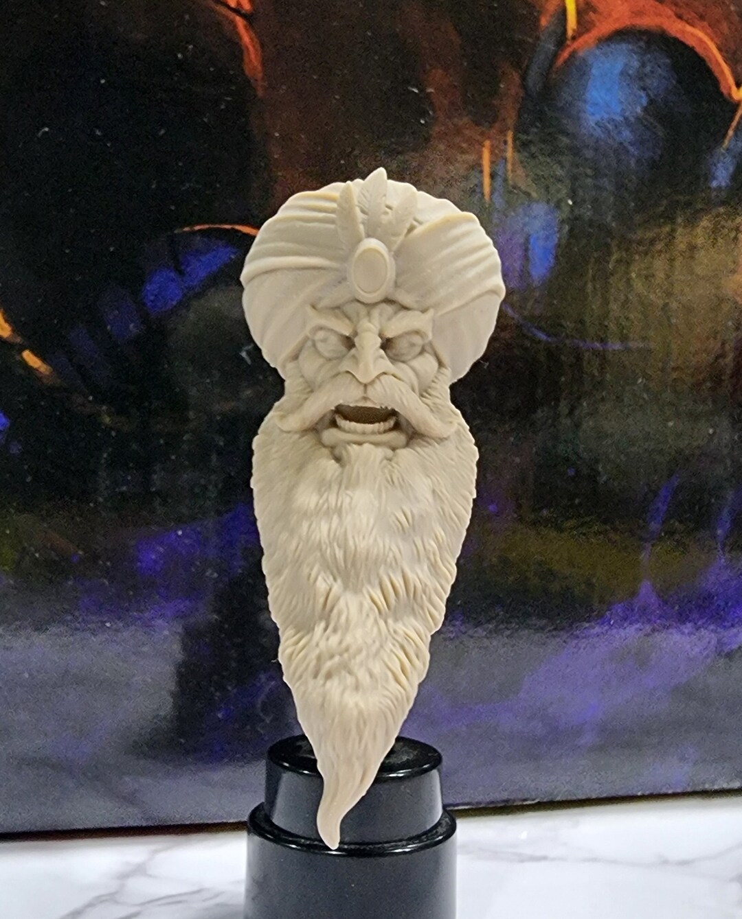 Asmosdeus the Magus Head - Scaled for Mythic Legions 1.0 and 1/10 Scale ...