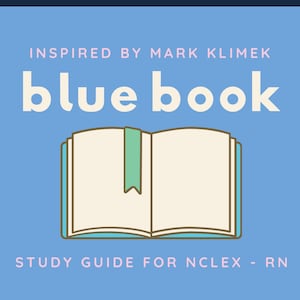 The Blue Book based Off Mark Klimek | Etsy