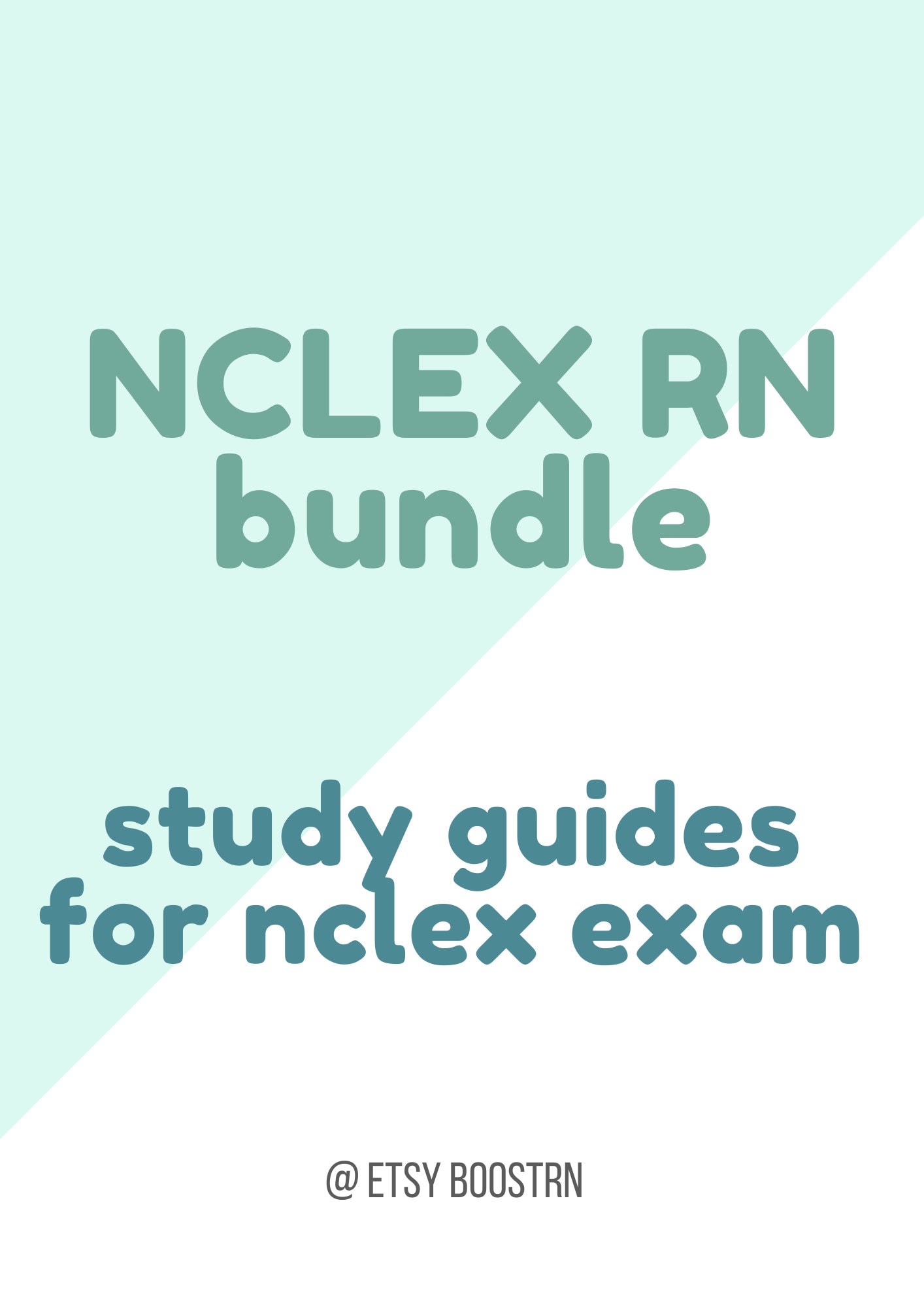 NCLEX RN Review *bundle* - Etsy