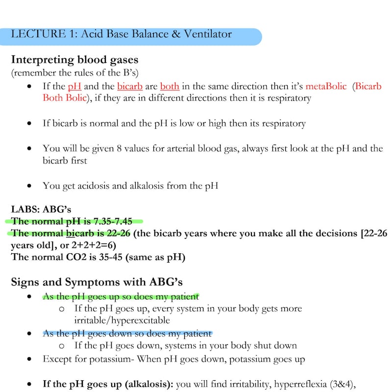 Mark K Lecture Notes - Etsy