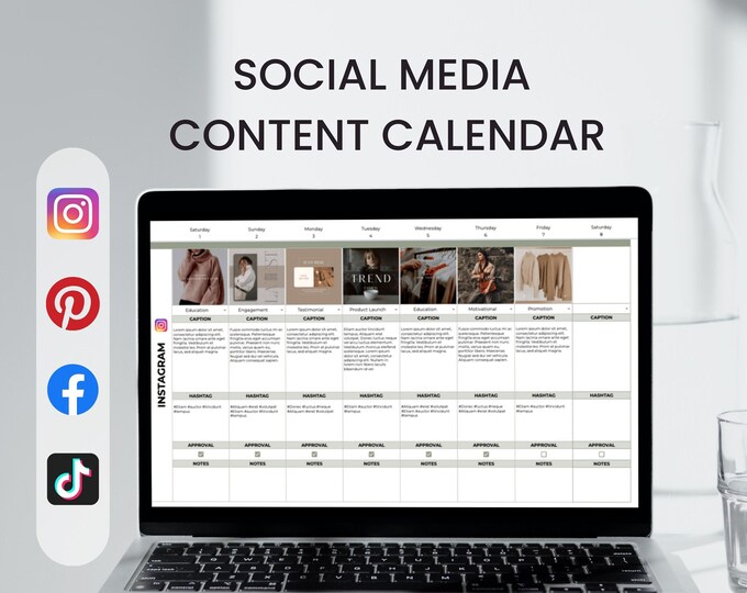 Content Calendar Google Sheets Template Download Editorial Etsy content-calendar-google-sheets-template-download-editorial-etsy