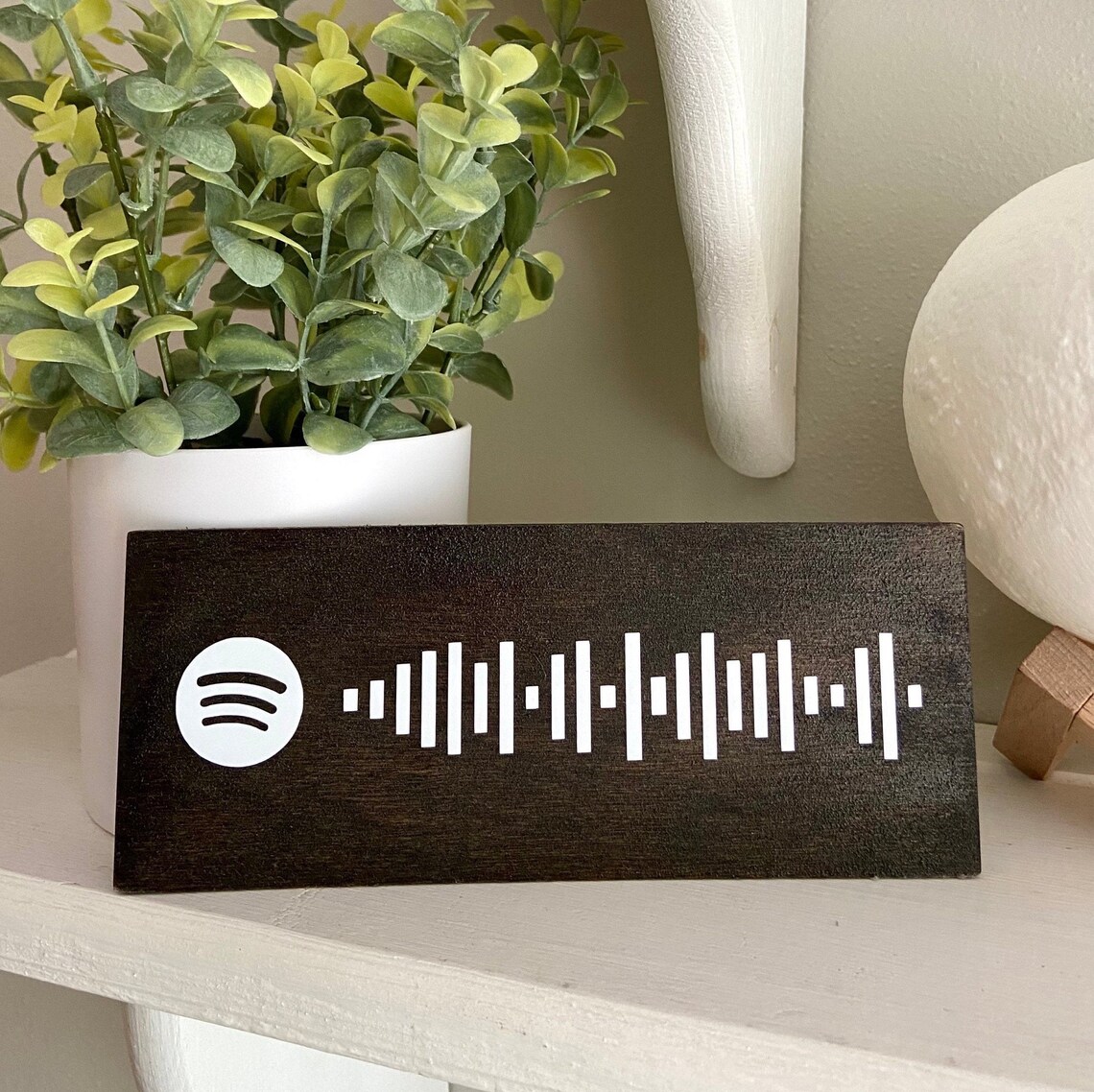 Custom Spotify Code Wood Plank Artist Album Playlist | Etsy