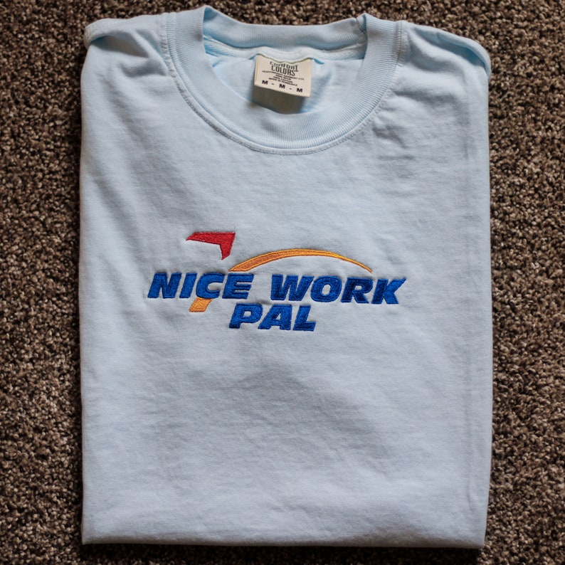 NICE WORK PAL Comfort Colors Shirt Soarin' Epcot Screenprint, Disney ...