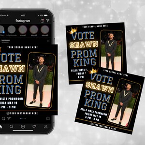 Vote Homecoming King Flyer, Prom Flyer, Vote for Me, Homecoming ...