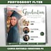 Photographer Flyer, Editable Photoshoot Graduation Season Flyer ...