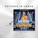 Editable Homecoming After Party Flyer Canva Template| College School ...