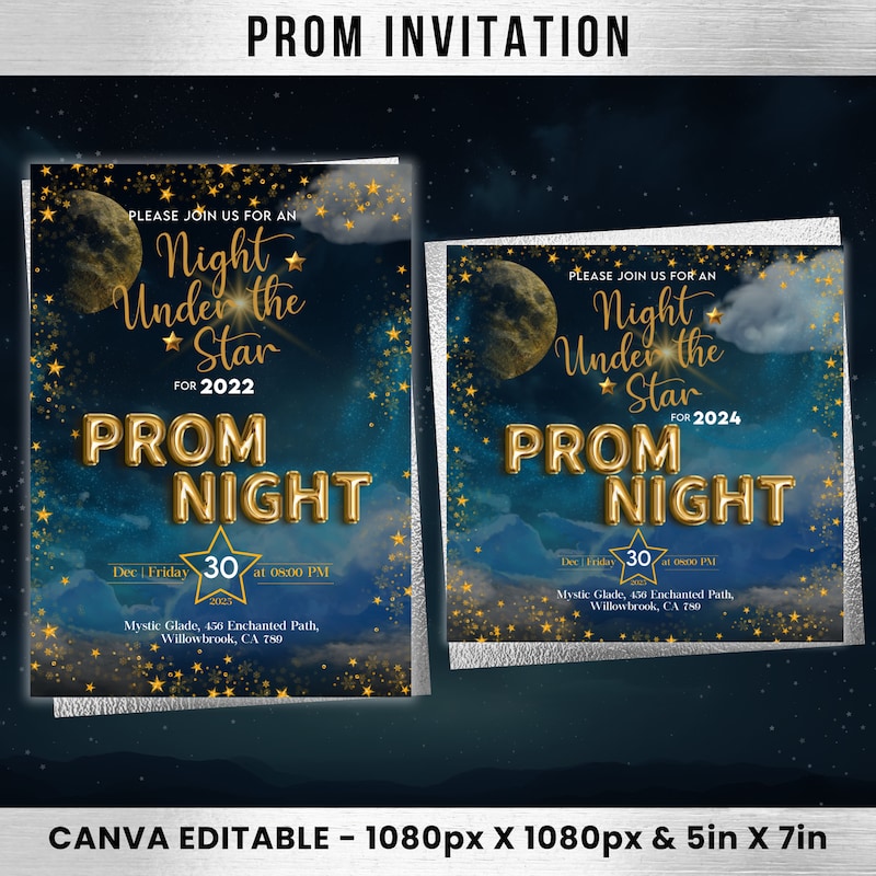 Under the Stars Prom Theme - Etsy