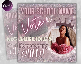 Vote Campaign Flyer , Social Media Flyer, Class Campaign Flyer, High ...