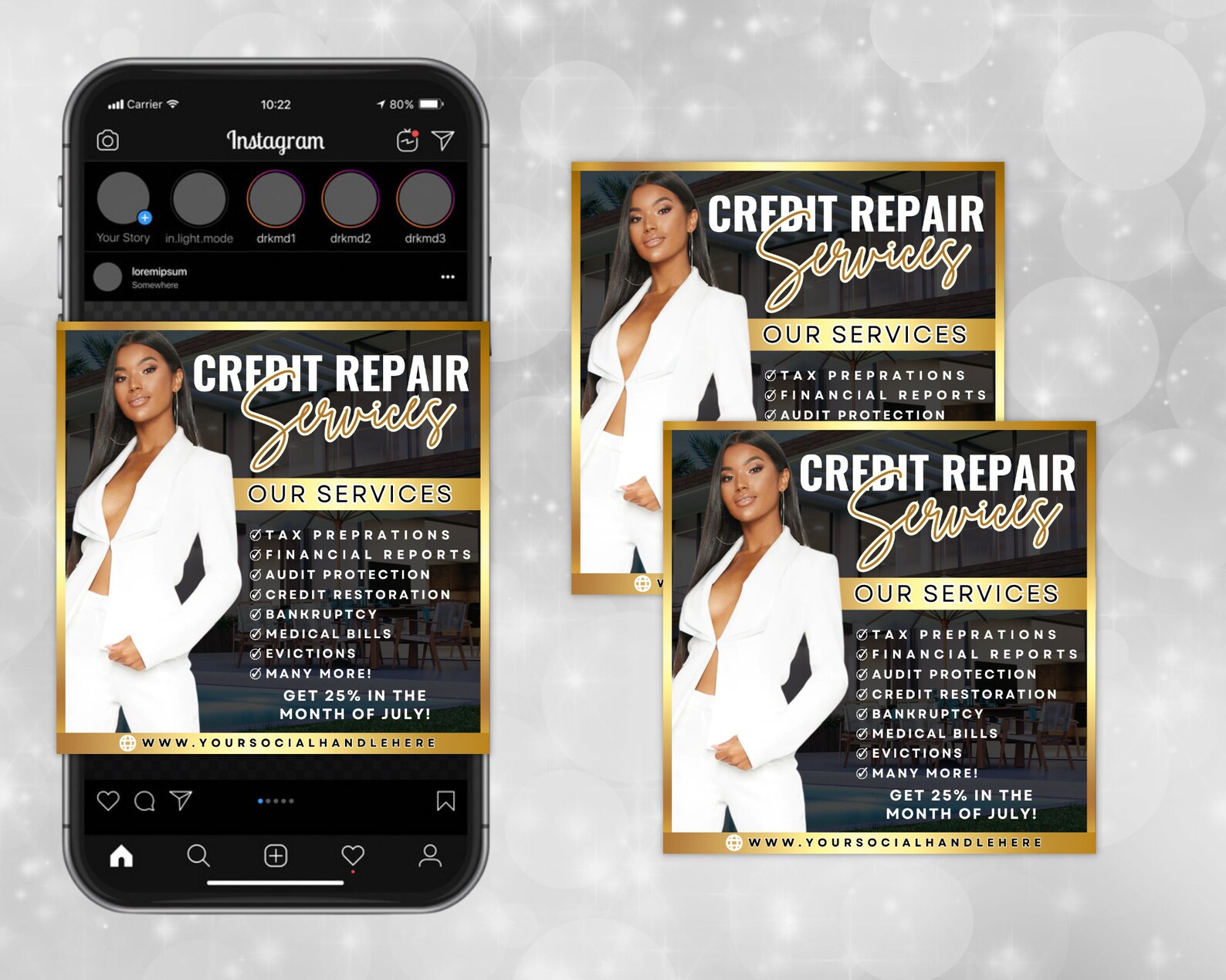Credit Repair Flyer DIY Flyer Template Design Editable - Etsy