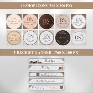 Etsy Shop Kit, Editable Etsy Shop Branding Kit, Etsy Banners, Etsy Shop ...