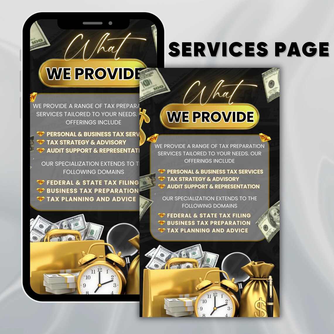 Animated Tax Preparation Flyer, Tax Flyer, Tax Season, Tax Prep Season ...