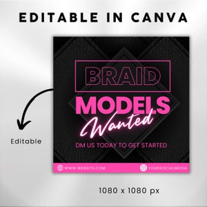 Models Wanted Flyer, Beauty Models Needed Flyer, Wanted Brand ...