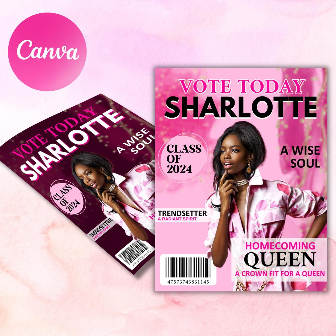 Homecoming Flyer, Homecoming Queen, Magazine Flyer, Homecoming Campaign ...