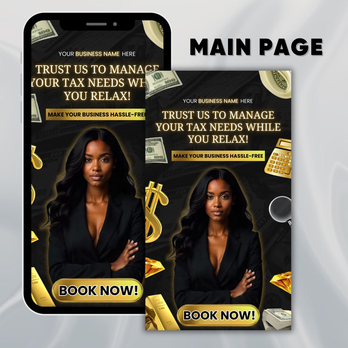 Animated Tax Preparation Flyer, Tax Flyer, Tax Season, Tax Prep Season ...