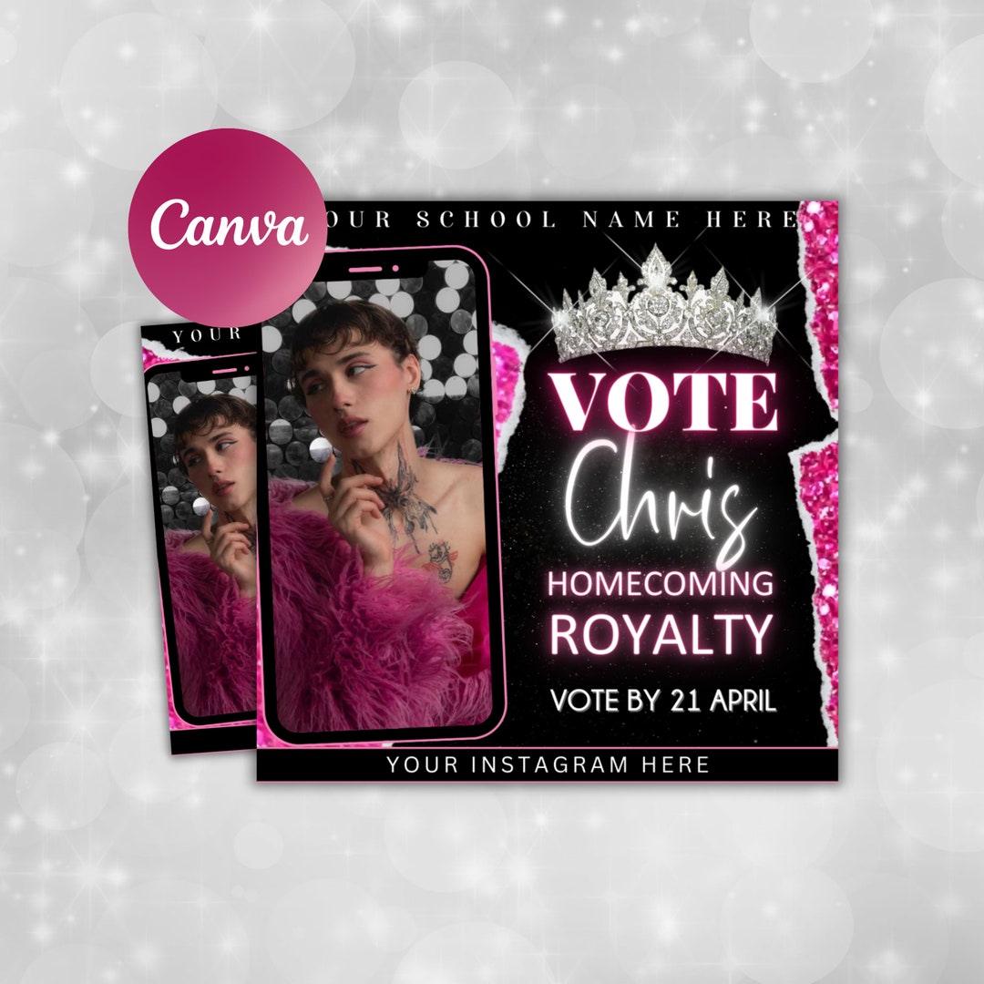 Homecoming Royalty Flyer, Homecoming Flyer, Homecoming Royals ...