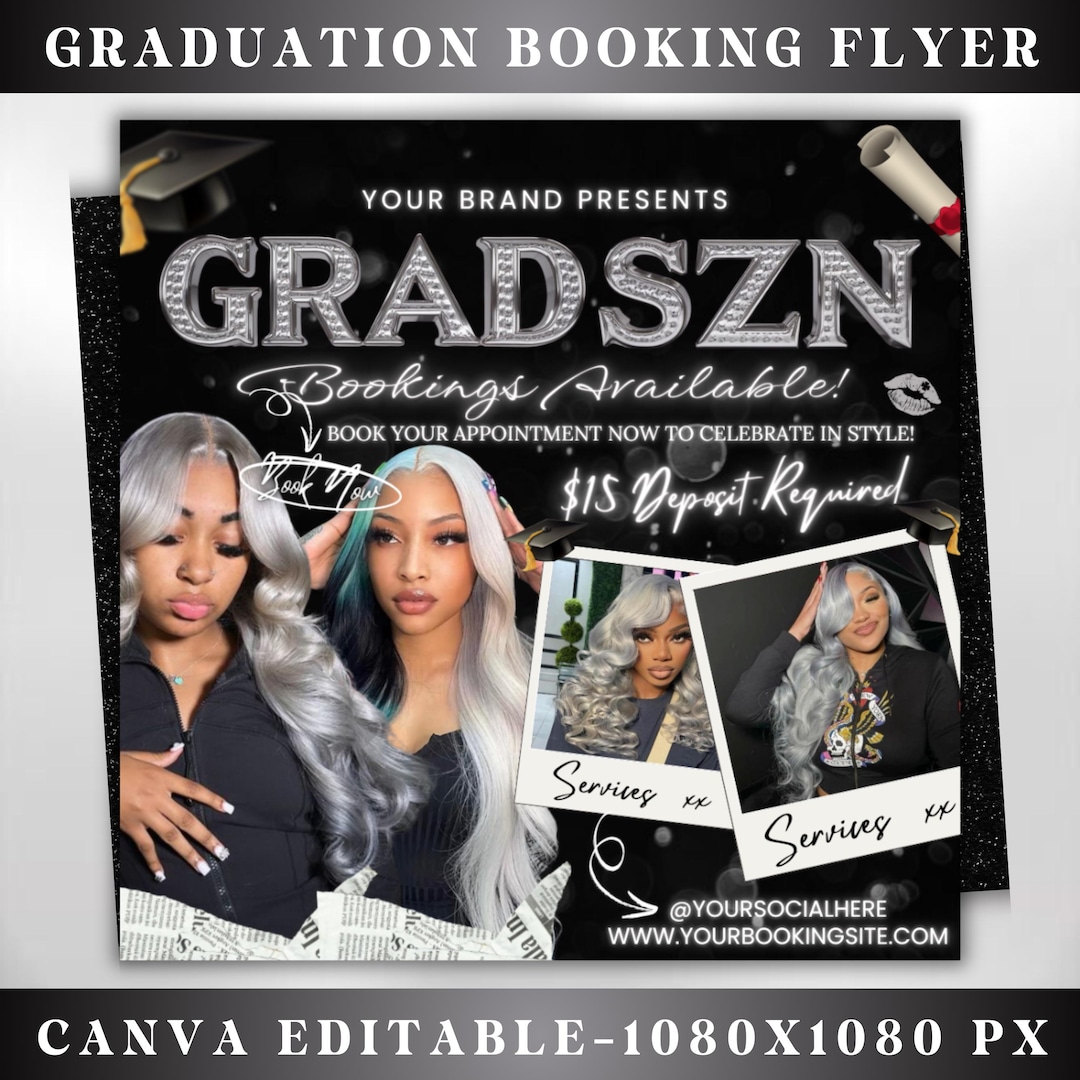Graduation Booking Flyer, Graduation Special Flyer, Graduation Deals ...