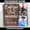 Photo Shoot Promo Flyer, Photography Business Flyer, Professional ...