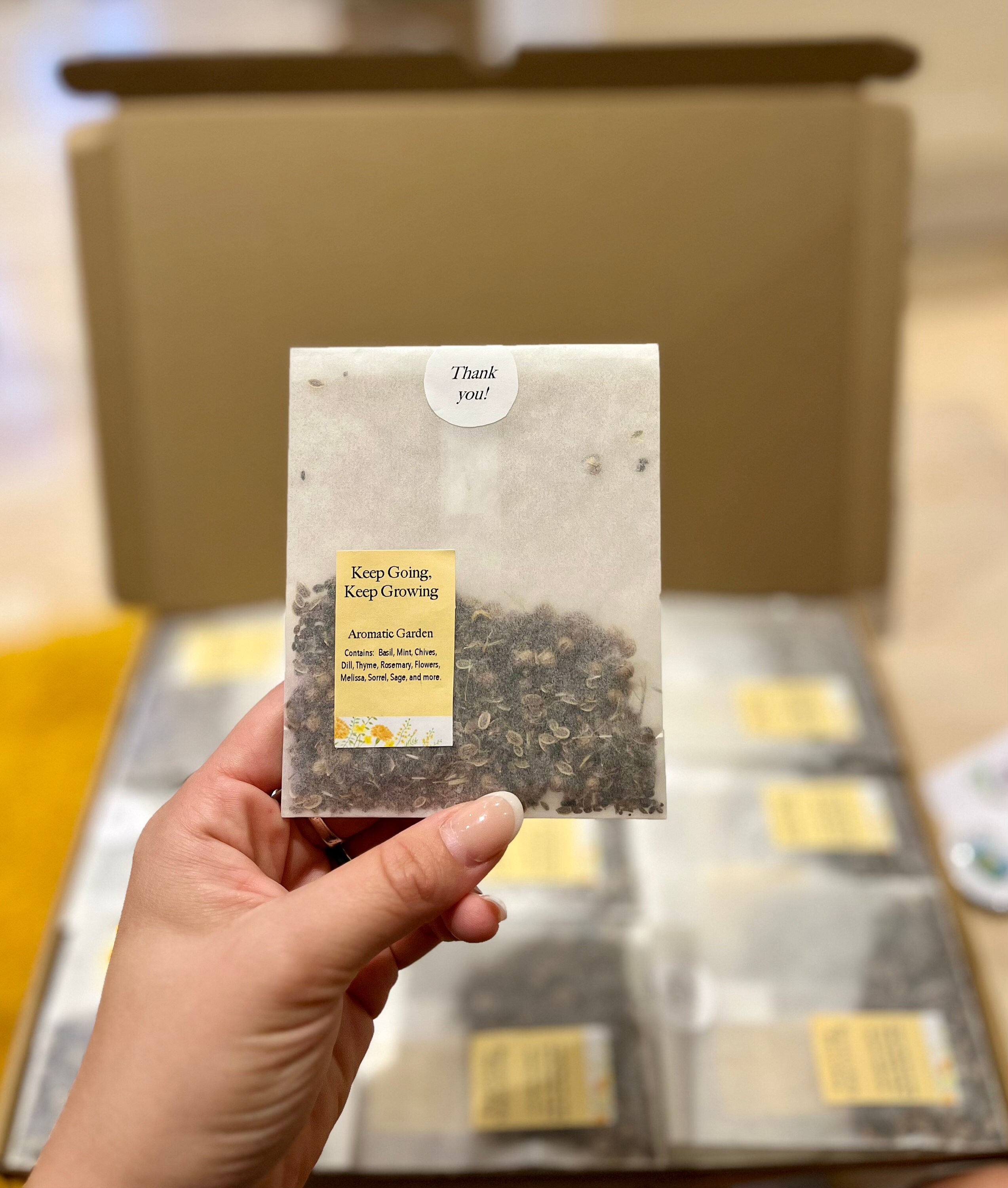 Personalized Seed Wedding Favors | Custom Made Gift for Guests | Herbs ...
