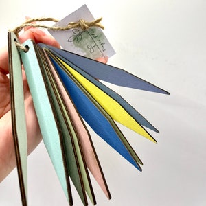 Name Tag Wooden Plant Label Seedlings and Seeds Divider Plant Markers ...