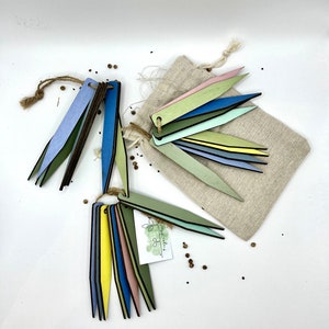 Name Tag Wooden Plant Label Seedlings and Seeds Divider Plant Markers ...