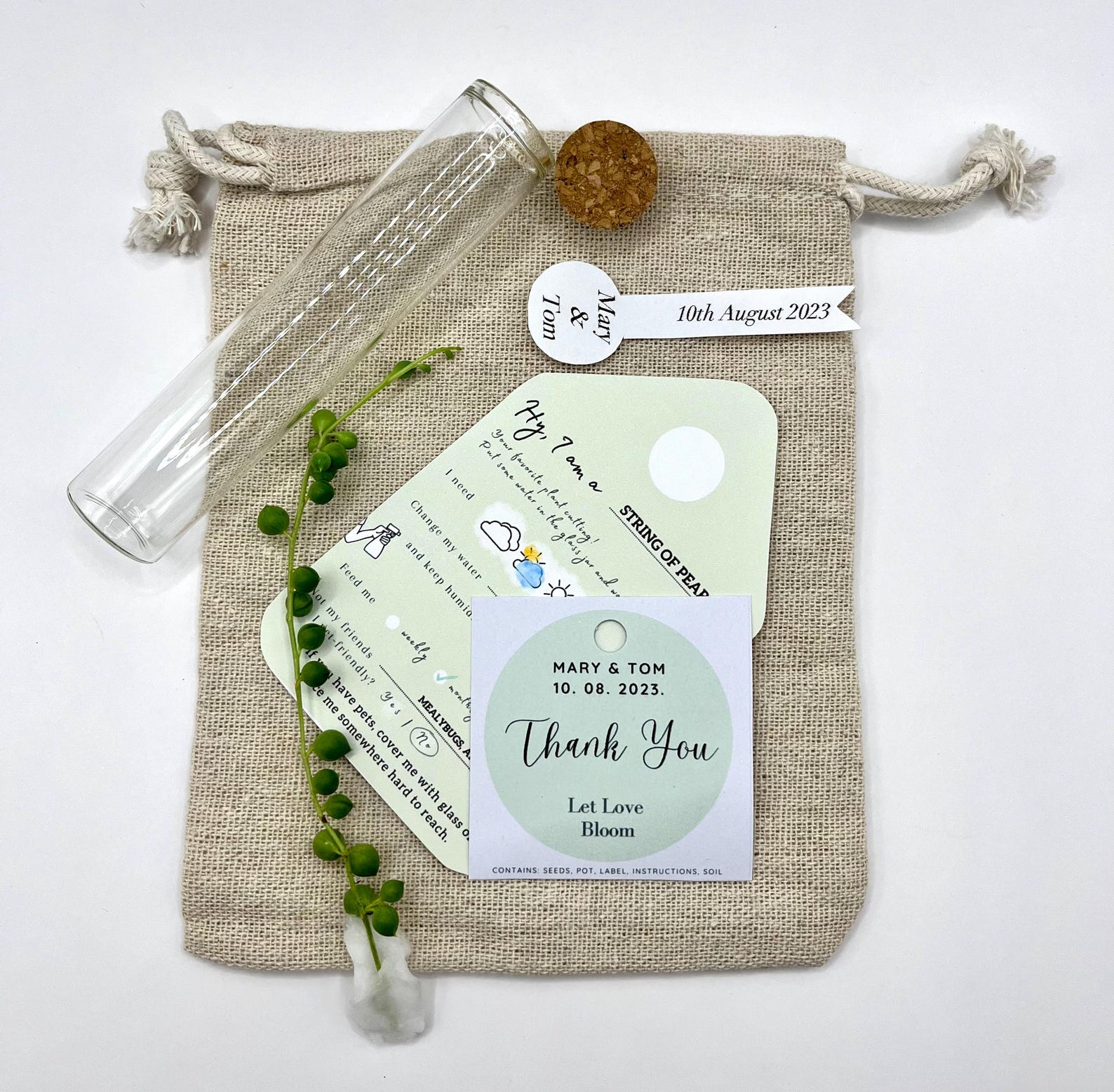 Personalized Event Favors | Custom Made Gift for Guests | Alive Pearls ...