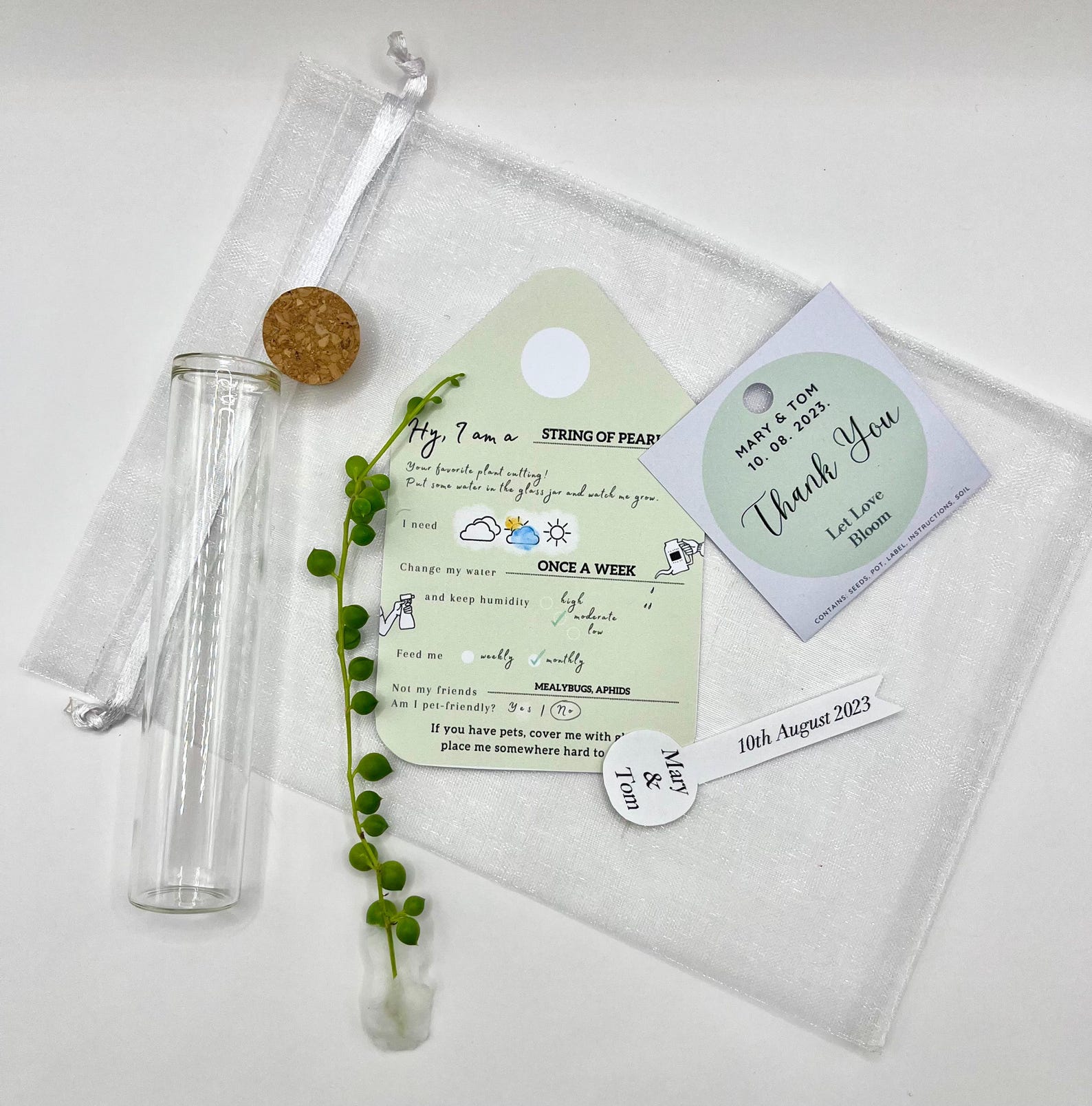 Personalized Event Favors | Custom Made Gift for Guests | Alive Pearls ...