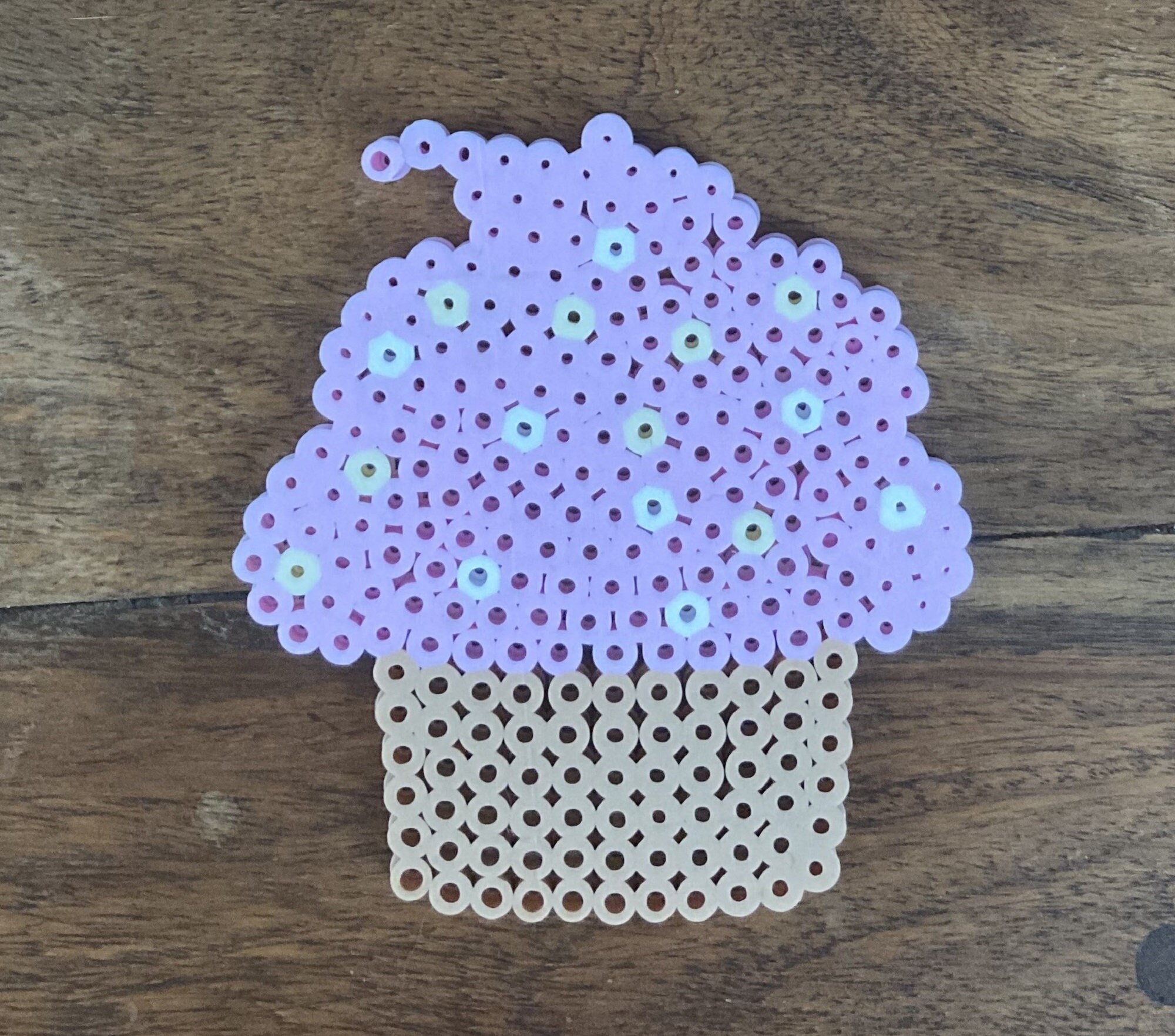 Sweet Cupcake Coasters - Perler Bead Coasters - Etsy