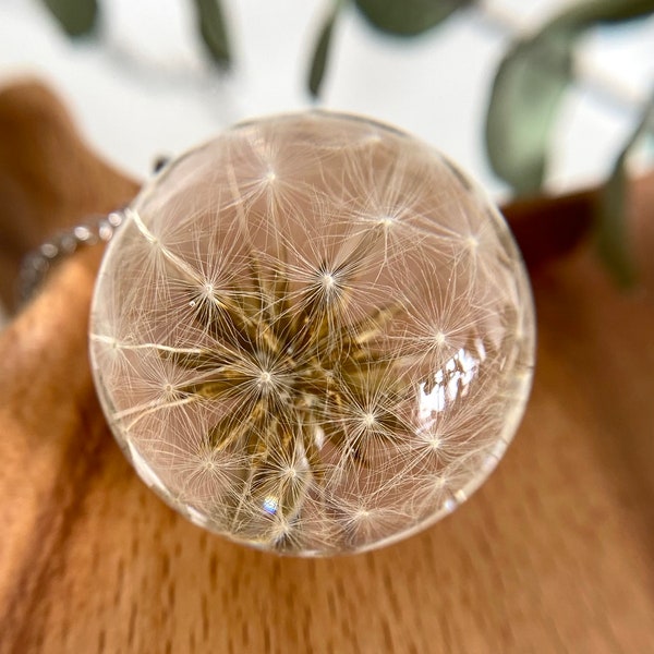 Dandelion in Resin - Etsy