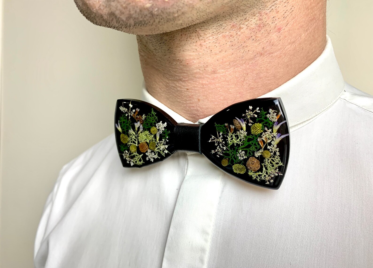 Forest Bow Tie, Mans Bow Tie, Unique Bow Tie, Unusual Bow Tie, Unusual ...