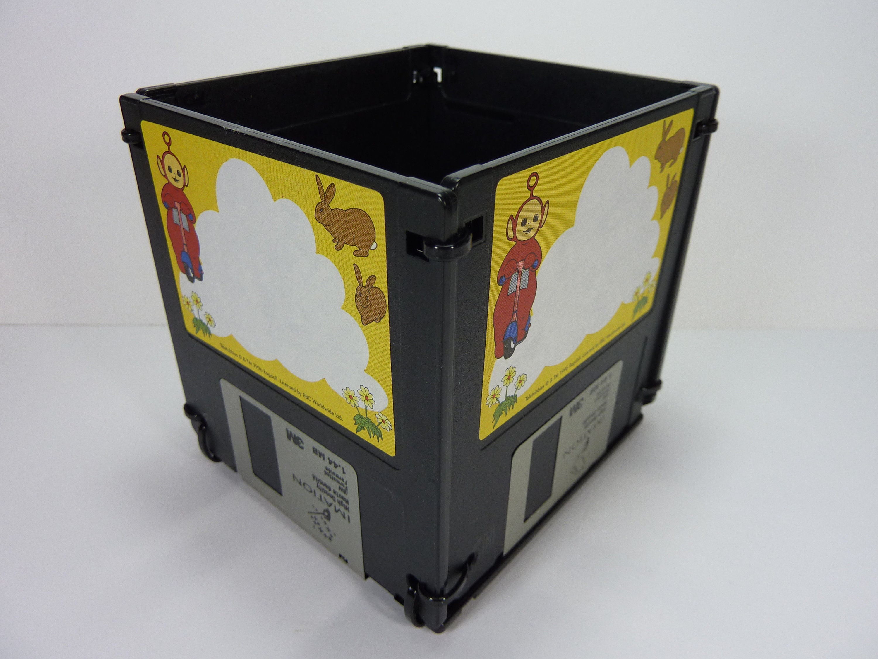 Teletubbies Ltd Edition Handmade Retro Upcycled 3,5 Floppy Disk Desk ...