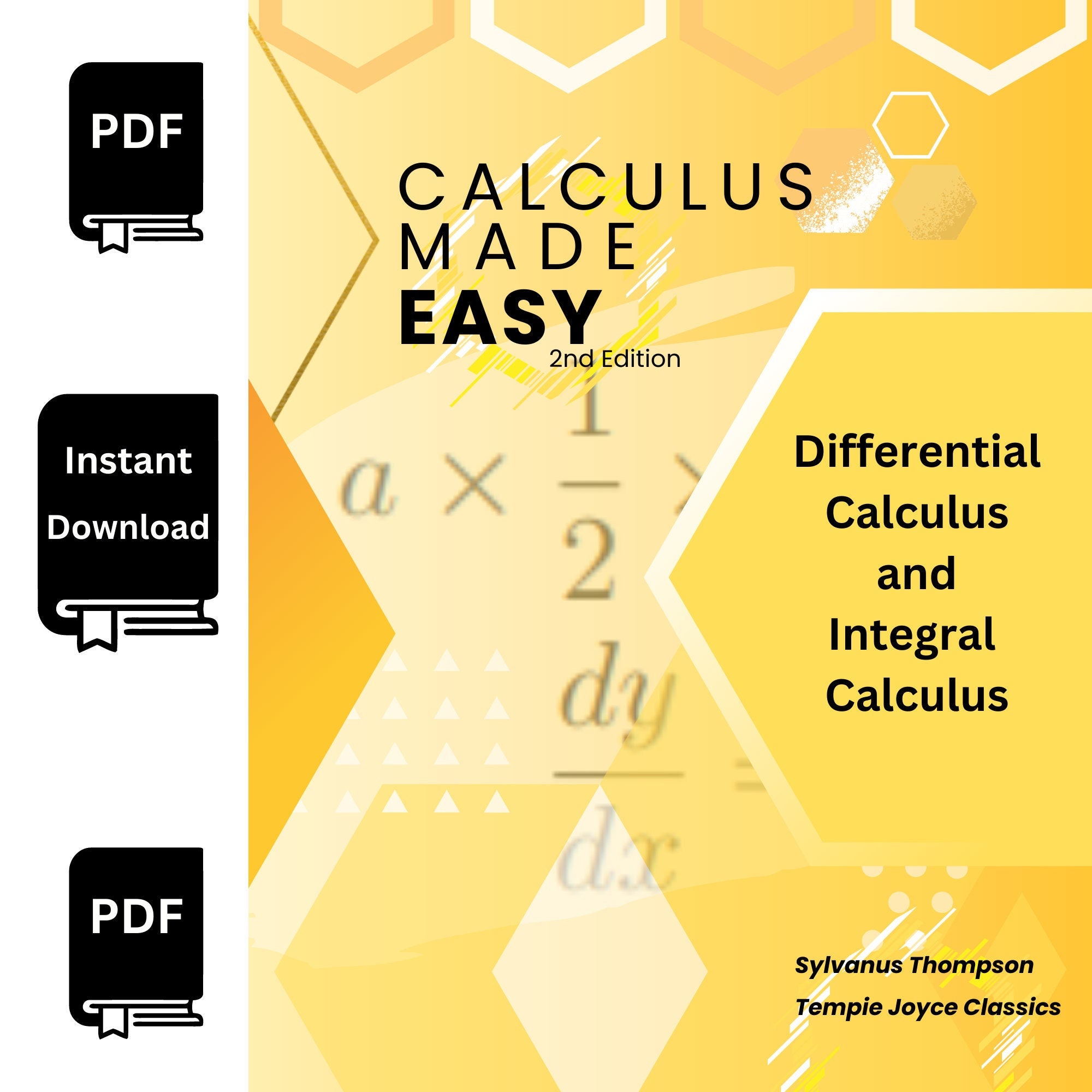 Ebook PDF Math Calculus Made Easy Printable PDF Instant Download - Etsy ...