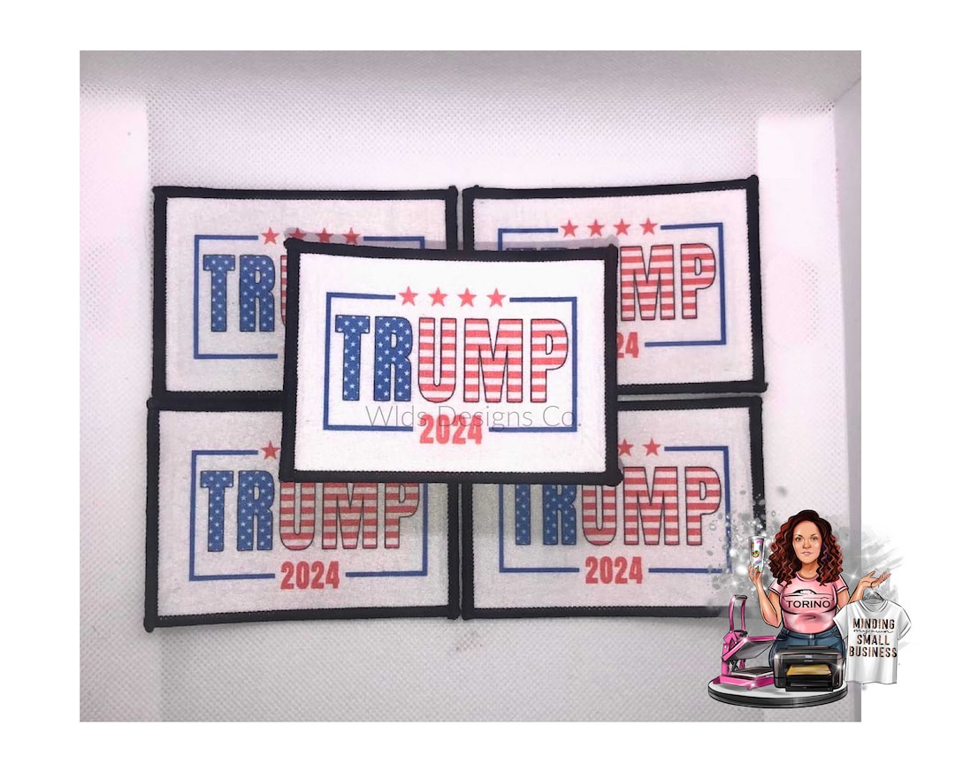 Trump 2024 Patch, MAGA Patch, USA Patch, Trucker Hat Patches, Election Patch, Iron on Patch ...
