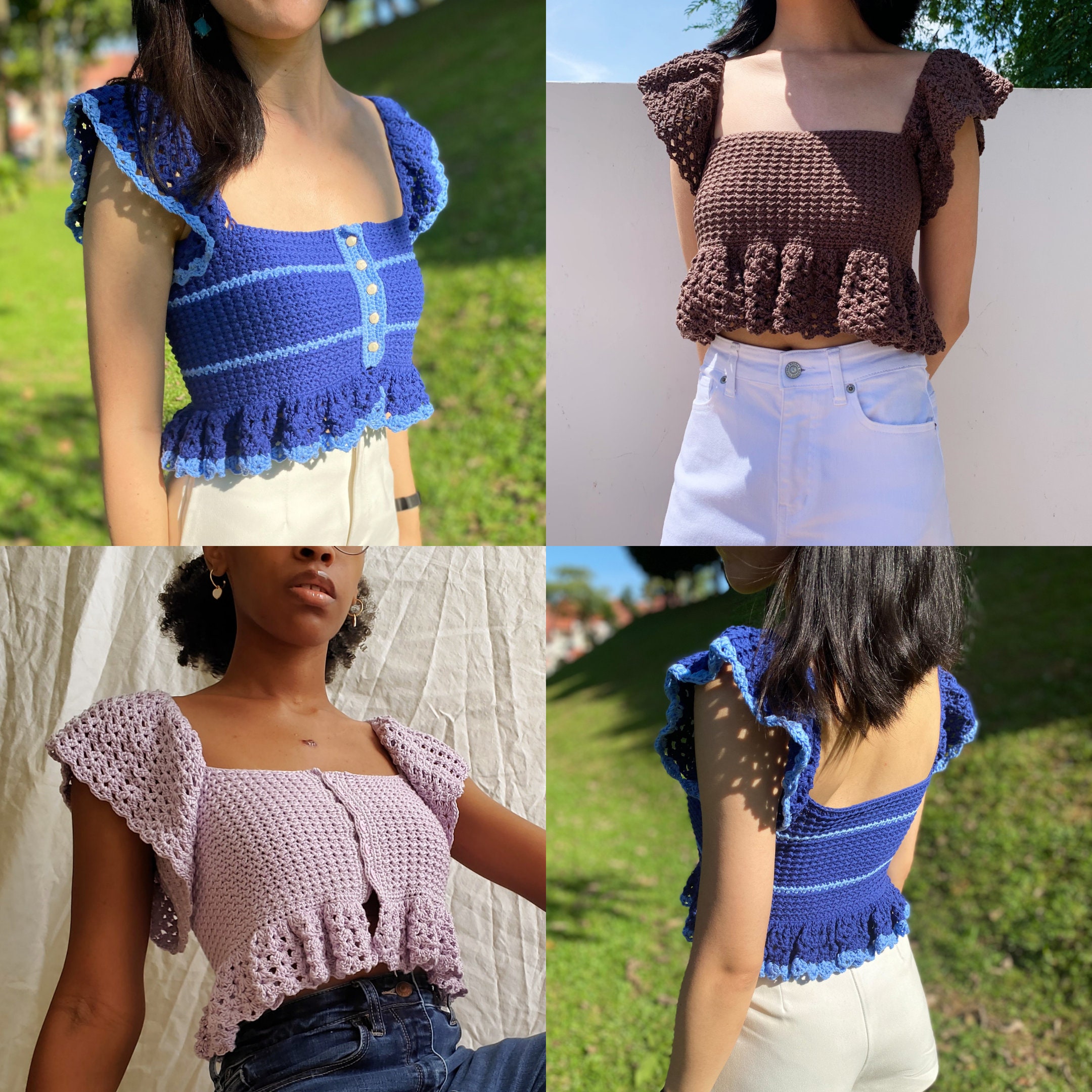Nala Top Crochet Pattern - Etsy Canada