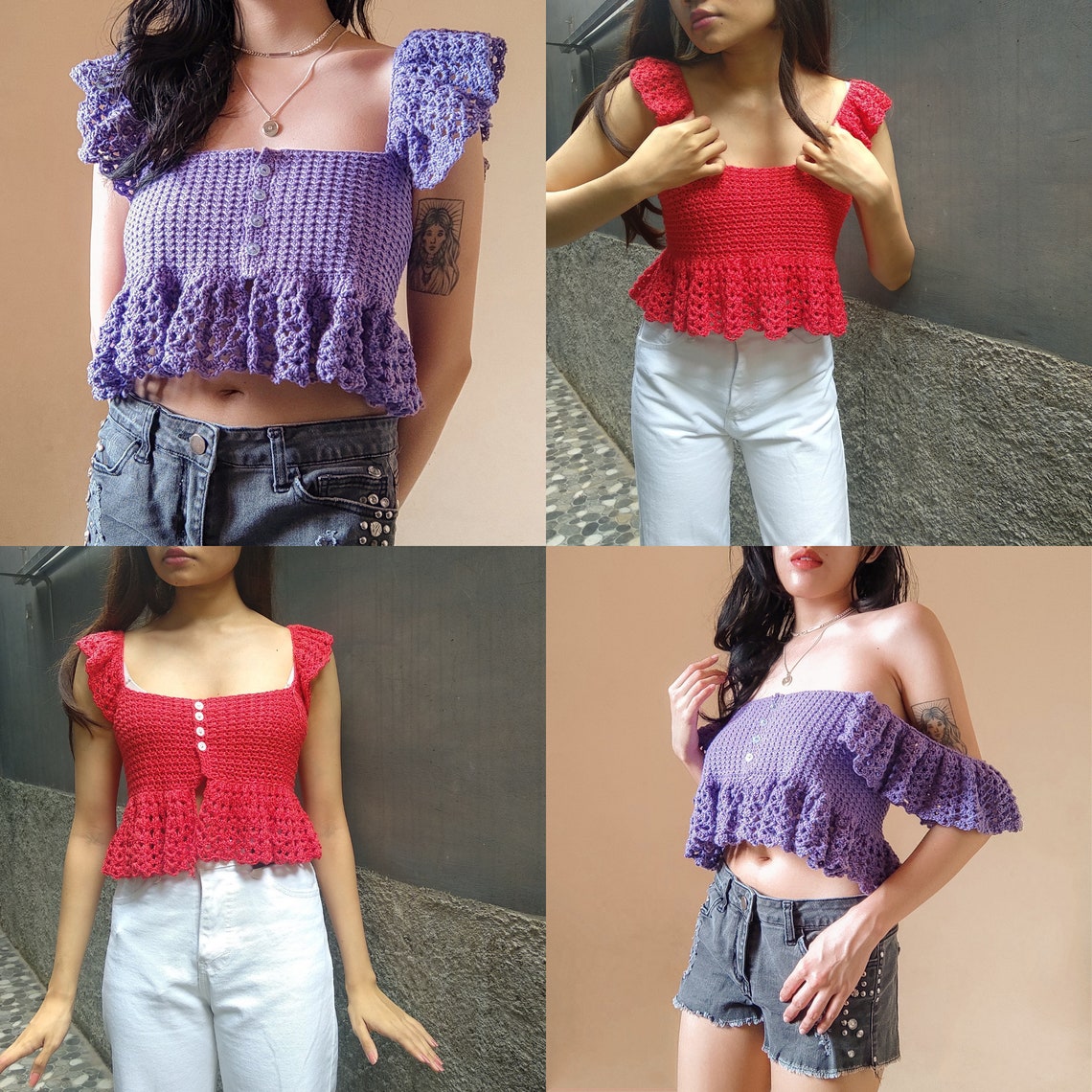 Nala Top Crochet Pattern - Etsy