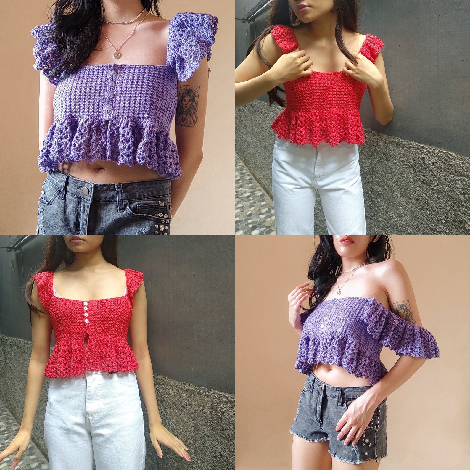 Nala Top Crochet Pattern - Etsy