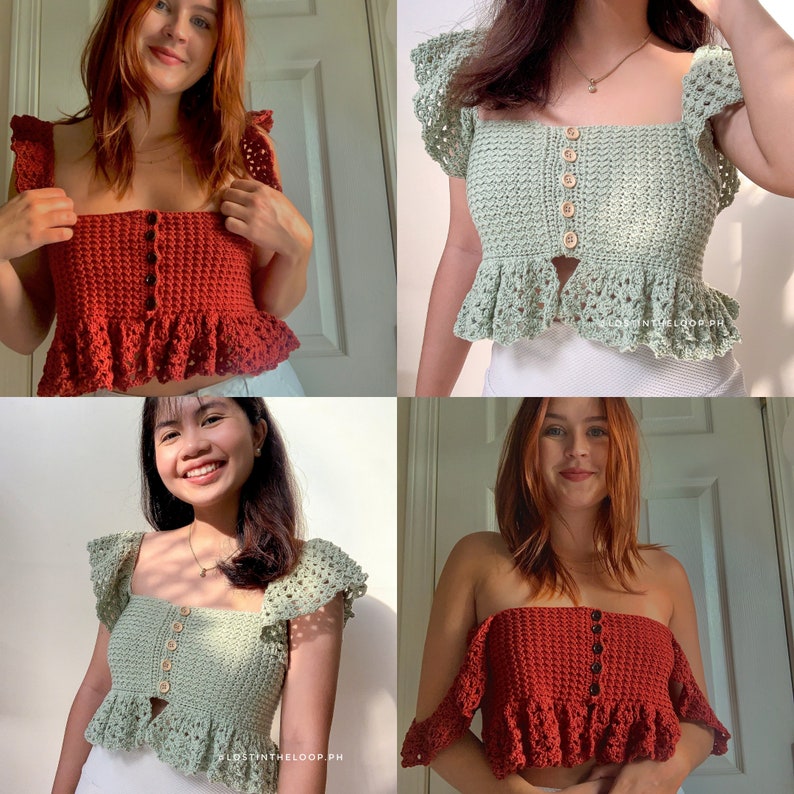Nala Top Crochet Pattern - Etsy
