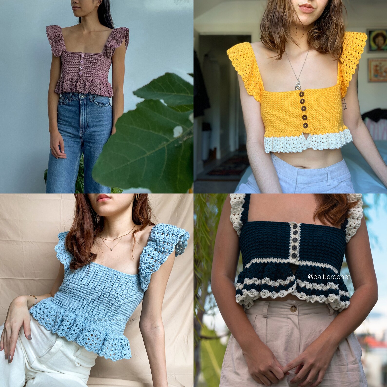 Nala Top Crochet Pattern - Etsy