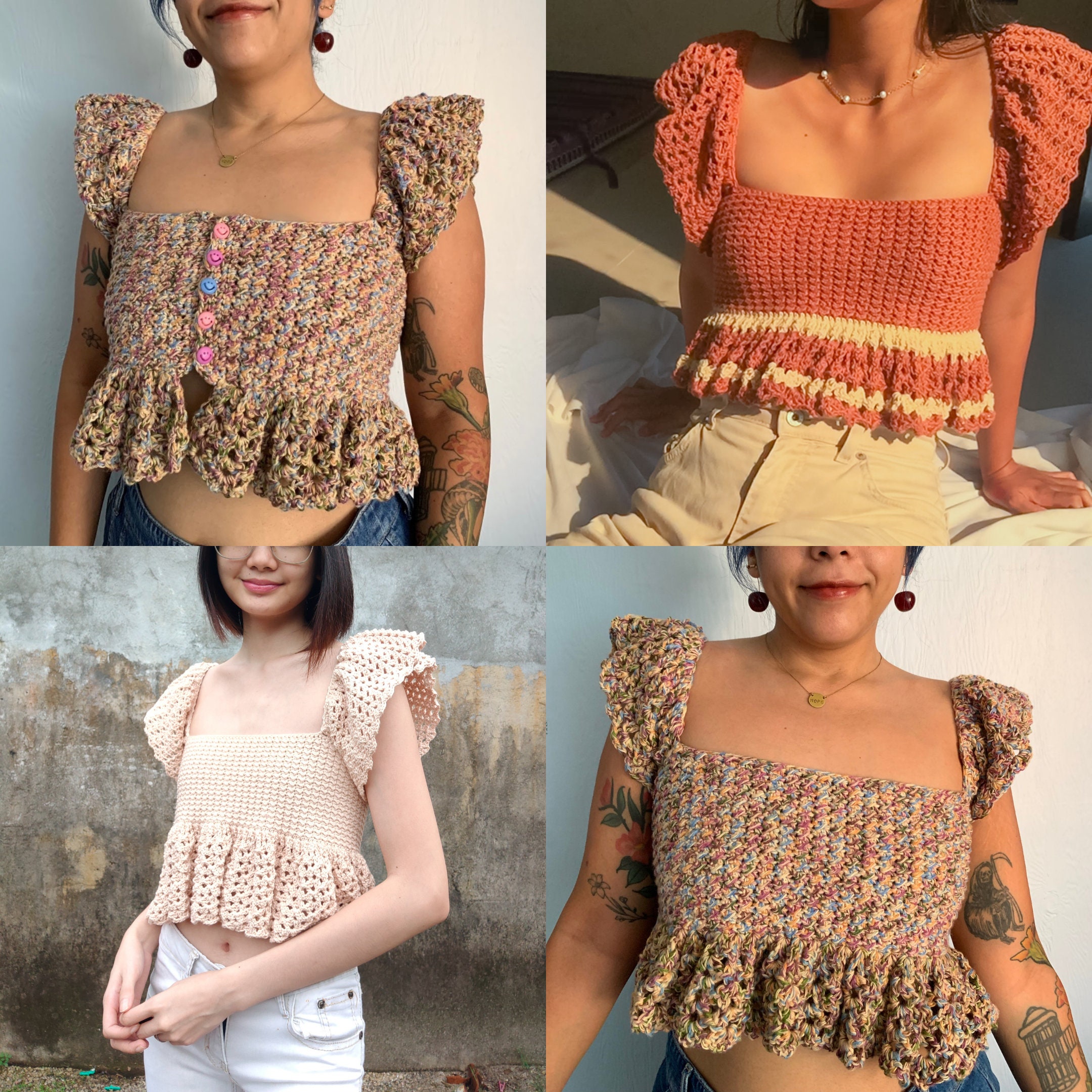 Nala Top Crochet Pattern - Etsy UK