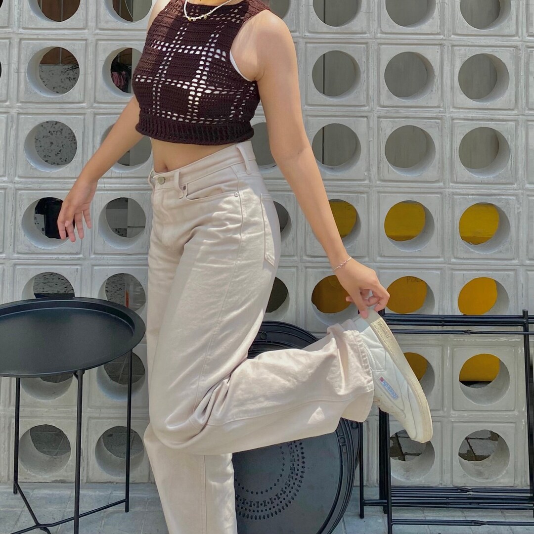 Aspen Top Filet Crochet Pattern - Etsy