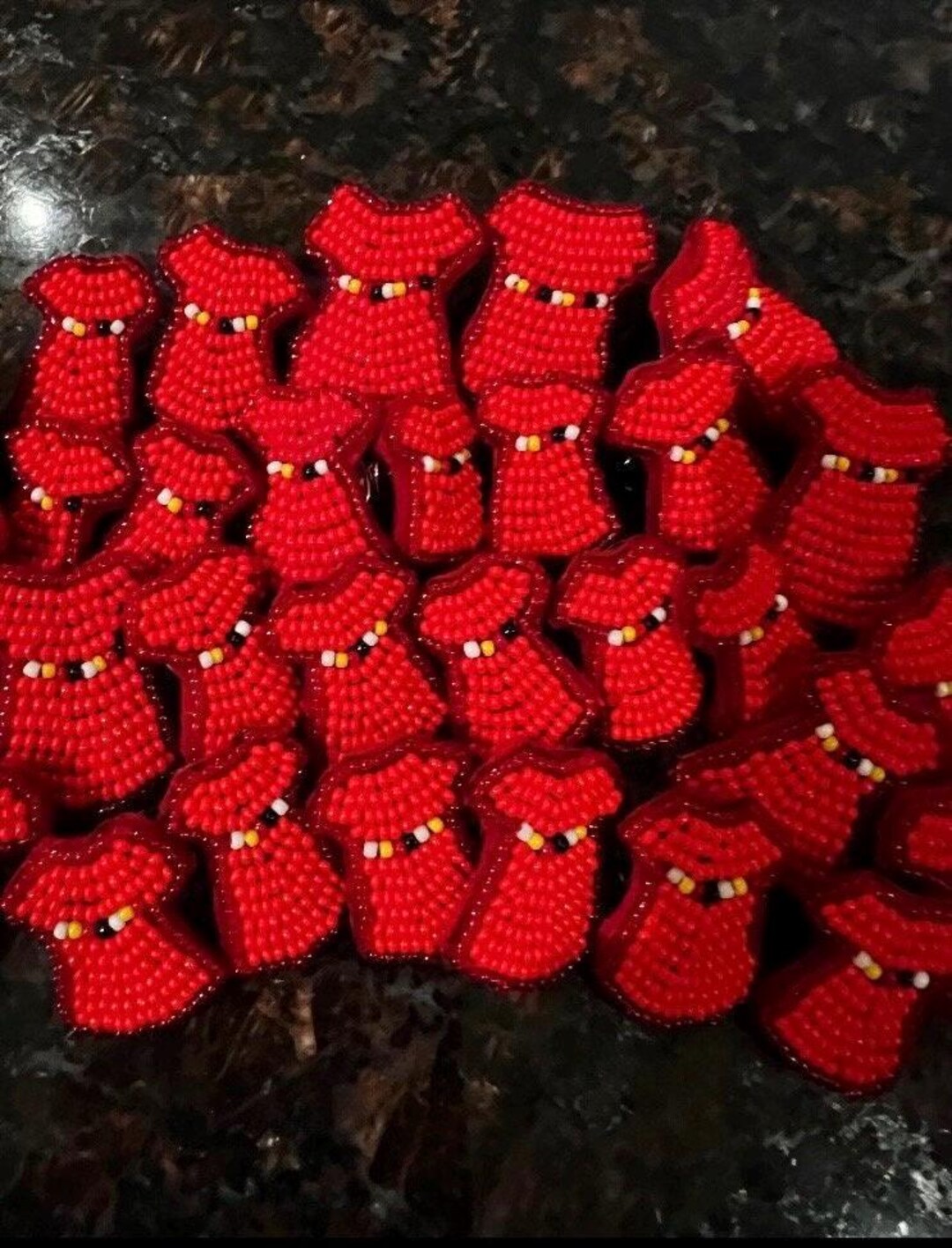 Beaded Red Dress Pin, MMIWG2S Awareness - Etsy