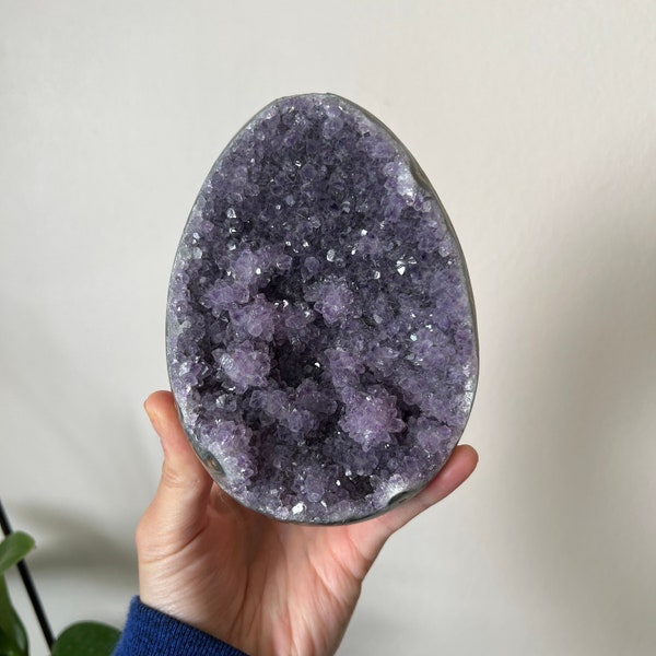 Amethyst Egg - Etsy