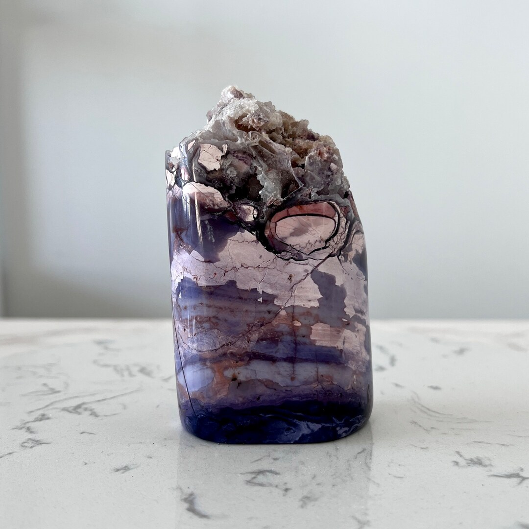 High Grade Pink Tiffany Stone Opalized Fluorite Freeform - Etsy