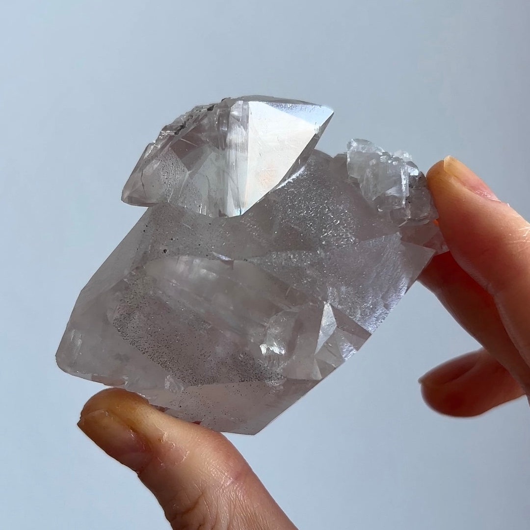 High Grade GEM Purple Balmat Calcite Step Formation Specimen New York ...