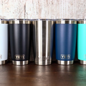 YETI Tumbler Personalized 30oz, 20oz, Engraved Custom YETI Rambler ...